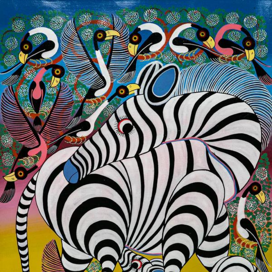 The Vibrant World of Tinga Tinga Paintings: A Tanzanian Legacy – Mawu ...