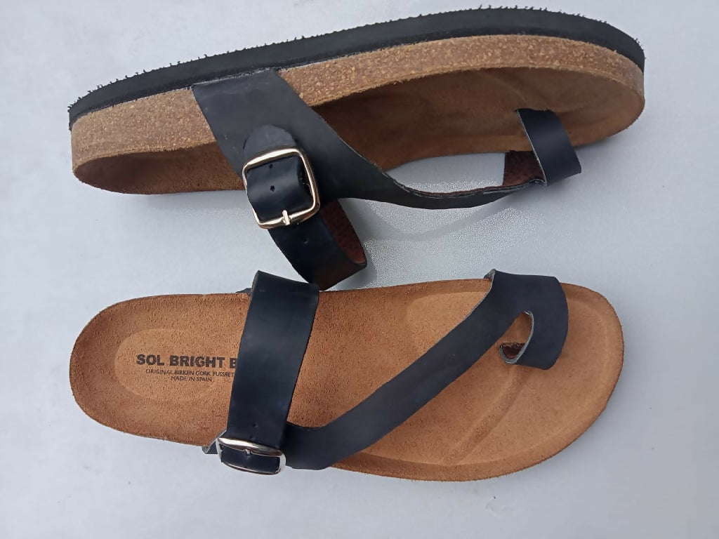 Cork sole sandals-Men – Mawu Africa