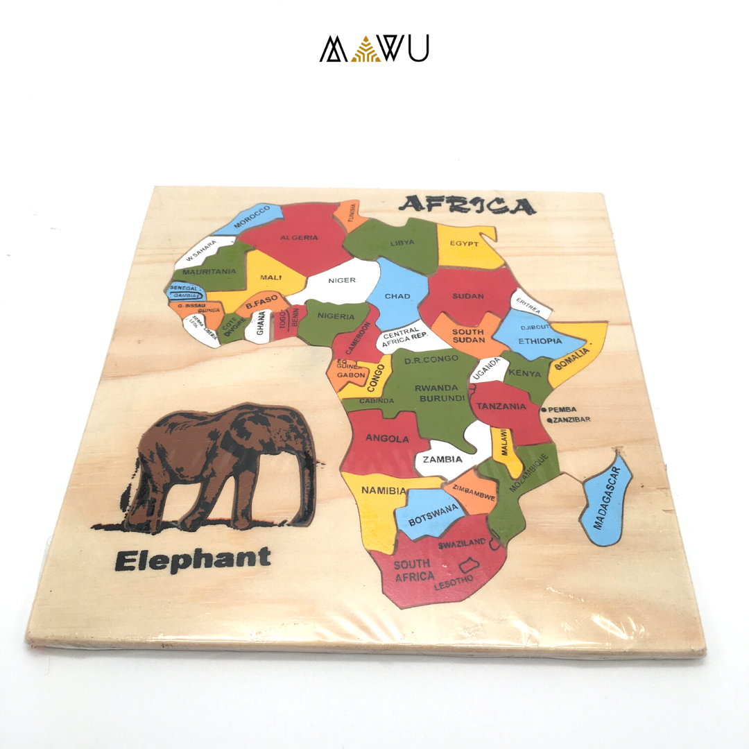 Map of Africa Puzzle – Mawu Africa