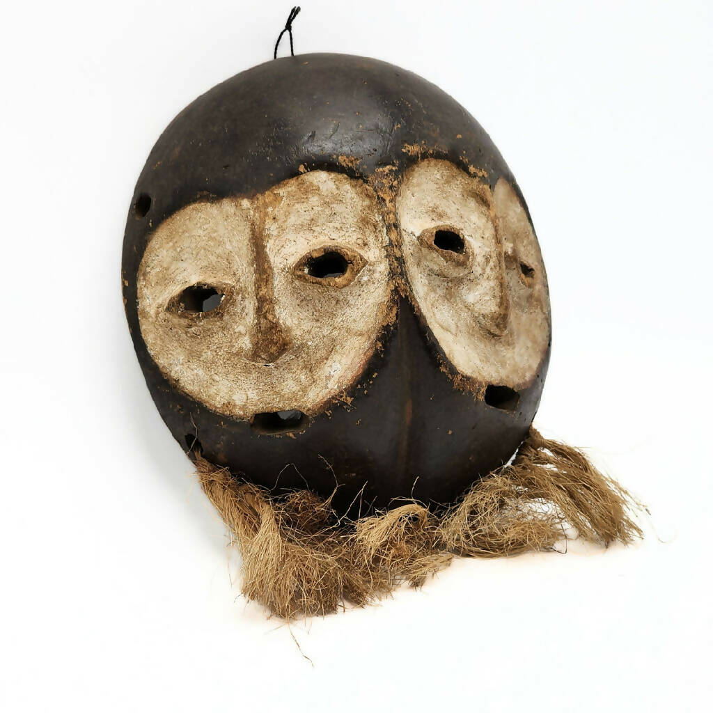 African Twins Rega Mask| African traditional Mask